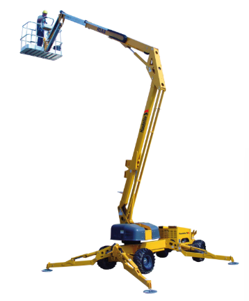 KNUCKLE BOOM - 45' W/ OUTRIGGERS - GAS DC Rentals - Green River Rentals ...