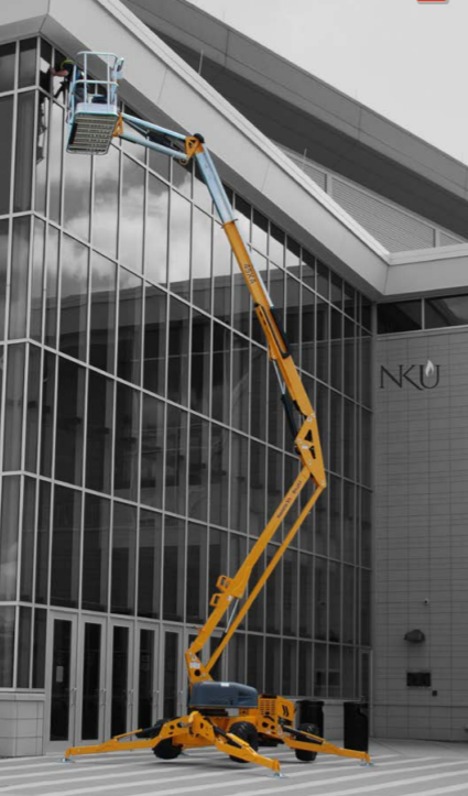 KNUCKLE BOOM - 45' W/ OUTRIGGERS - GAS DC Rentals - Green River Rentals ...